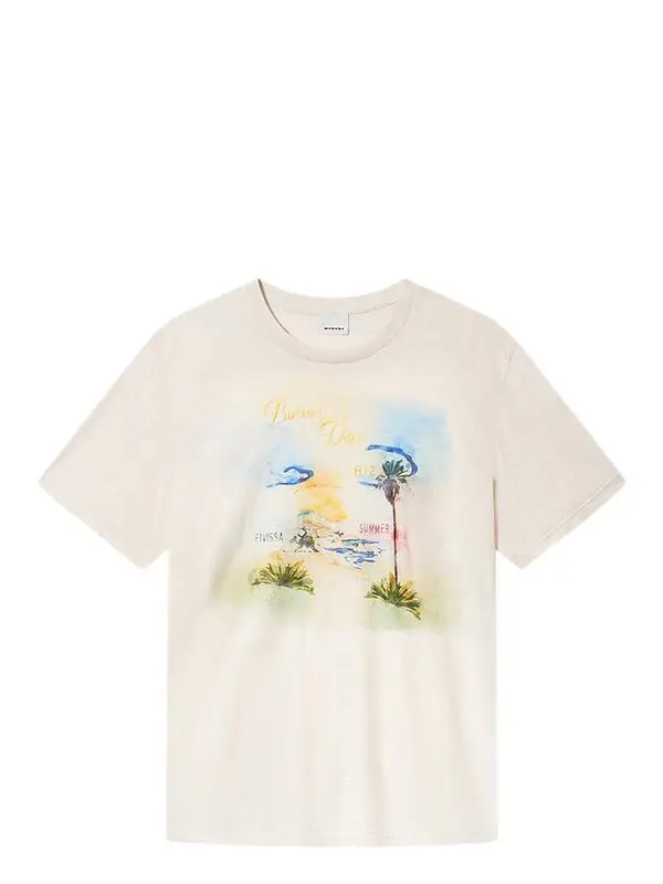 Isabel Marant Étoile Honore T-shirt - Ecru