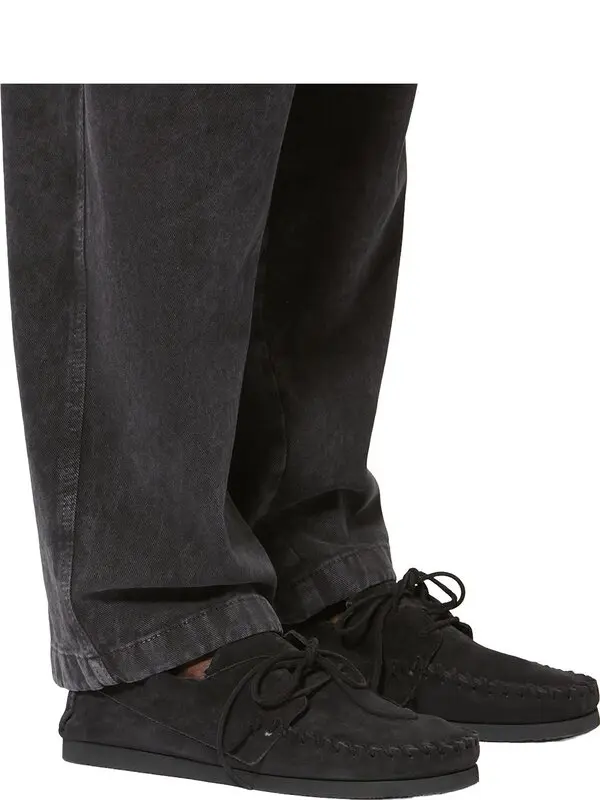 Isabel Marant Étoile Fenlis Suede Loafers - Black