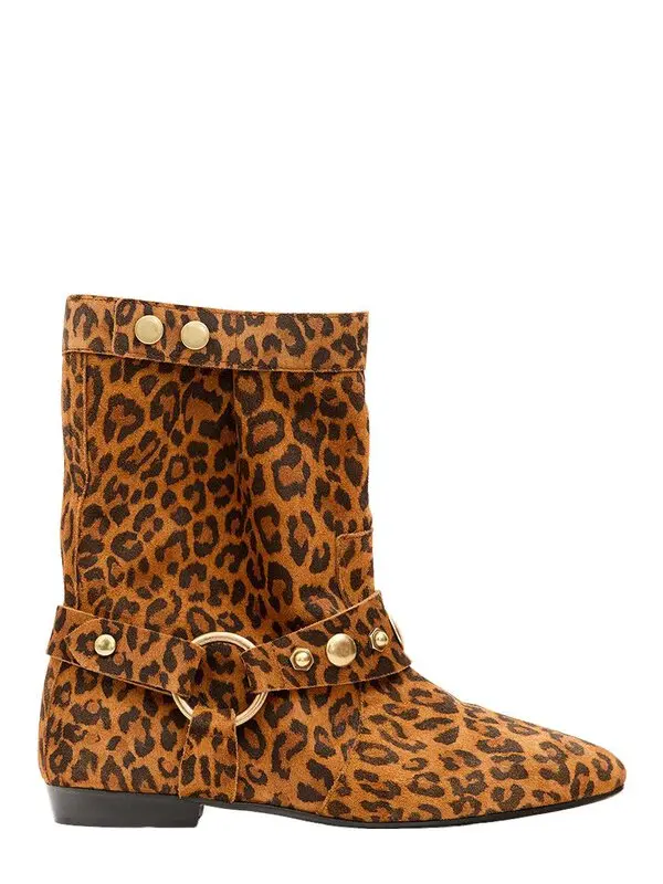 Isabel Marant Étoile Stania Boots - Leopard
