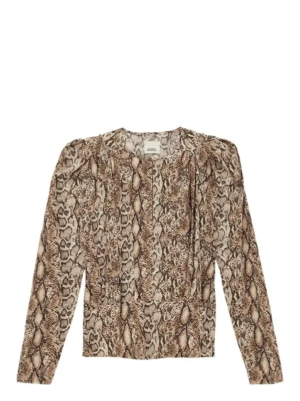 Isabel Marant Étoile Zarga Blouse - Natural