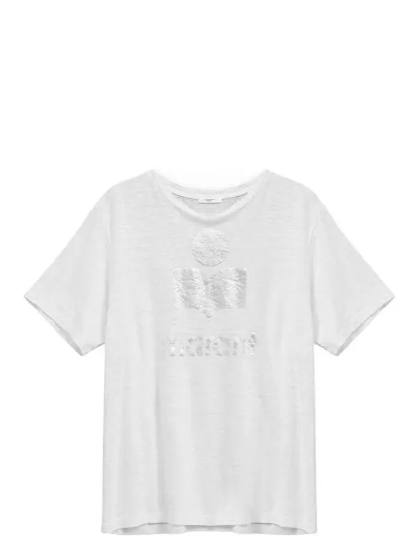 ETOILE Zewel Linen Tee-shirt - White
