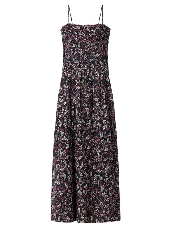 ETOILE Demy Dress - Black/raspberry