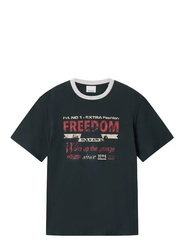 Isabel Marant Étoile Hiroe Tee Shirt - Black