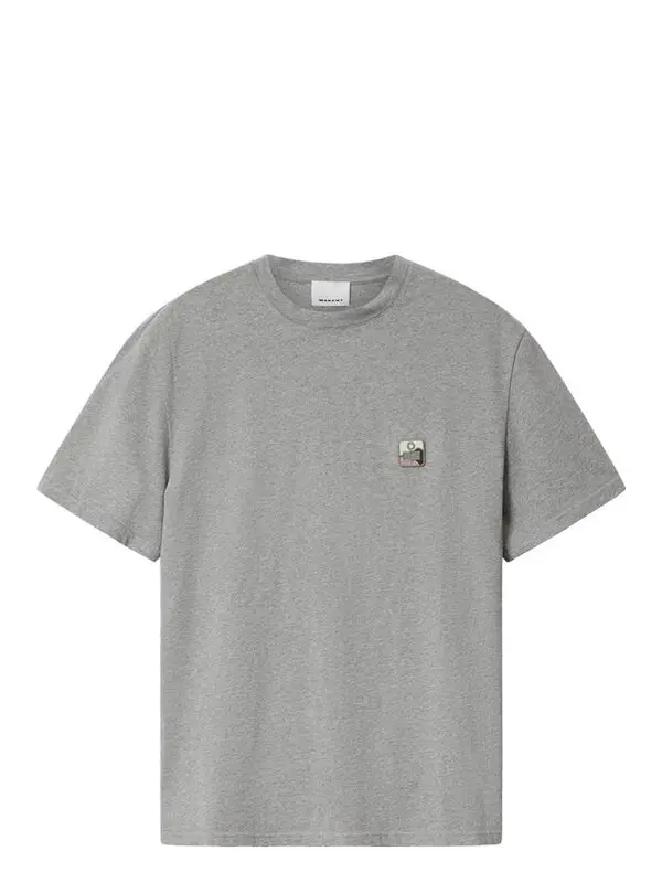 Isabel Marant Étoile Hugo Tee Shirt - Gray