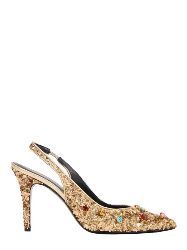 Isabel Marant Étoile Pafya Pumps - Light Gold