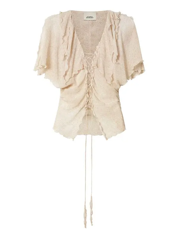 Isabel Marant Étoile Thanais Blouse - Ecru