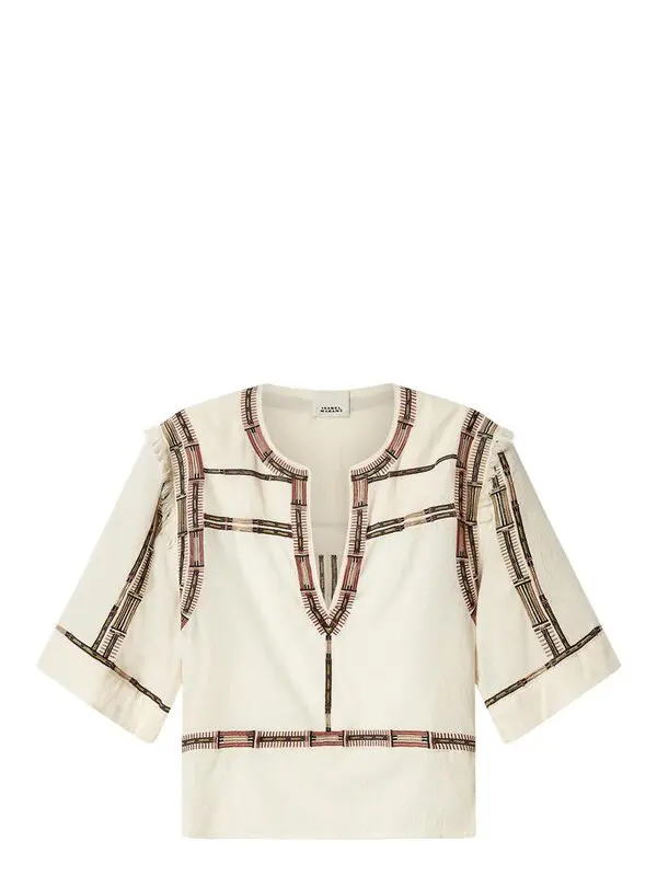 Isabel Marant Étoile Fiosa Blouse - Ecru