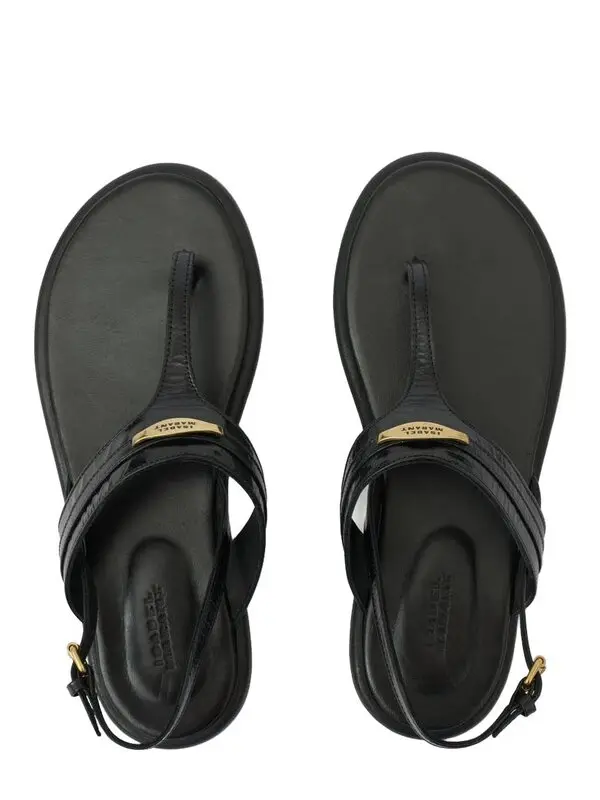 Isabel Marant Étoile Nya Sandals - Black