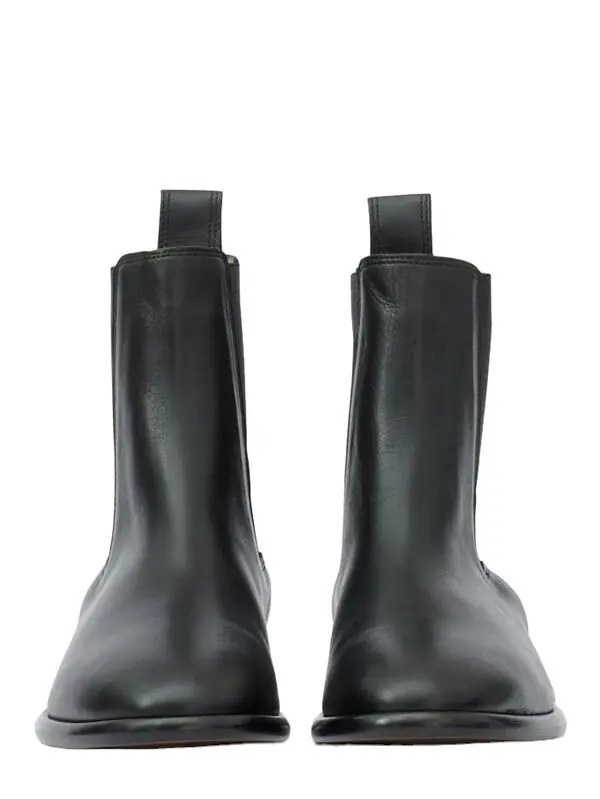 Isabel Marant Étoile Jelna Leather Chelsea Boots - Black