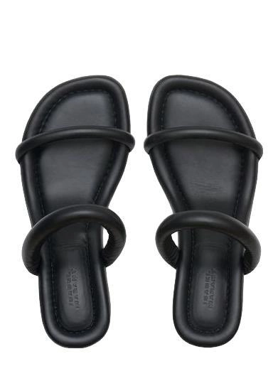 Isabel Marant Étoile Leather Sandals - Black
