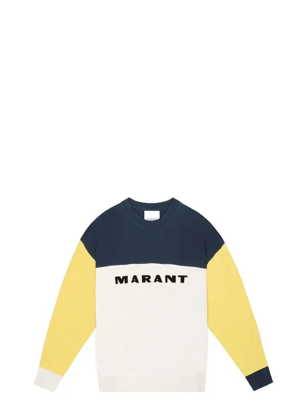 Isabel Marant Étoile Aftone Sweatshirt - Yellow