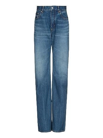 Alaïa Bootcut Leg - Blue Stone