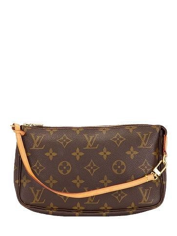 LOUIS VUITTON Monogram Pochette Accessoires Shoulder Bag - Brown