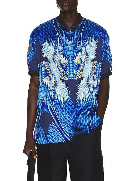 Y3 Drgn Satin Jersey - Multicolour