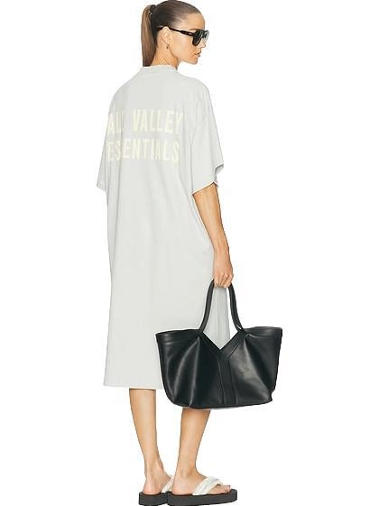 Fear Of God Long T-shirt Dress - Overcast