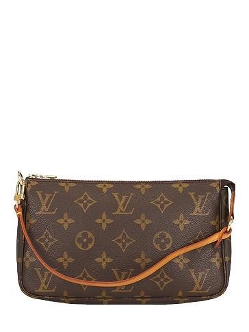 LOUIS VUITTON Monogram Pochette Accessoires Shoulder Bag - Brown