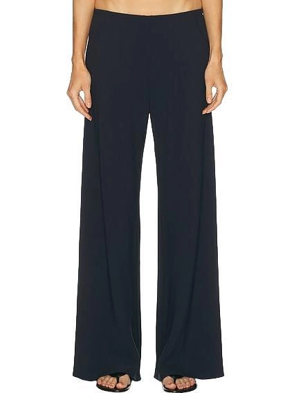 NILI LOTAN Marlow Wide Leg Pant - Midnight