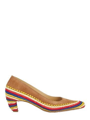 Gabriela Hearst Peggy Heel - Camel Multi