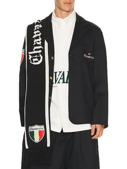 ADIDAS ORIGINALS X Willy Chavarria Premium Blazer - Black
