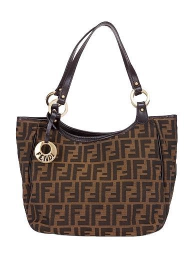 Fendi Zucca Chef Tote Bag - Brown