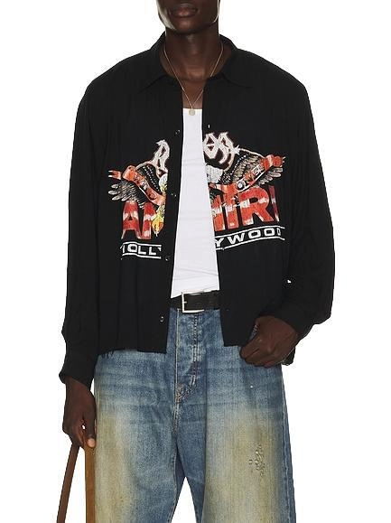 Amiri Ma Eagle Shirt - Black