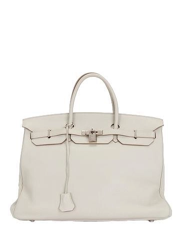 Hermès Togo Birkin 40 Handbag - Gris Perle