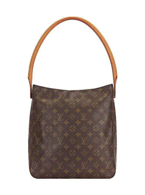 LOUIS VUITTON Monogram Looping Gm Shoulder Bag - Brown