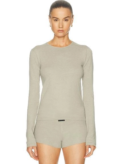 Fear Of God Slim Long Sleeve Top - Seal