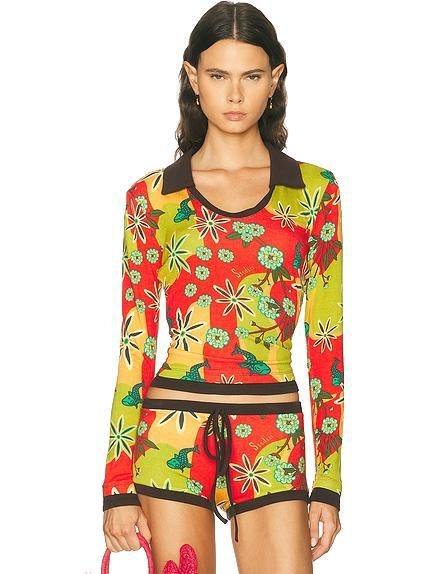 SIEDRES Palma Long Sleeve Top - Multi