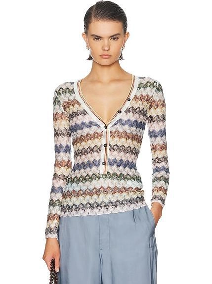 Missoni V-neck Sweater - Multi Light