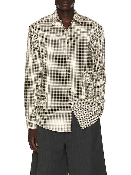 Dries Van Noten Caper Shirt - Ecru