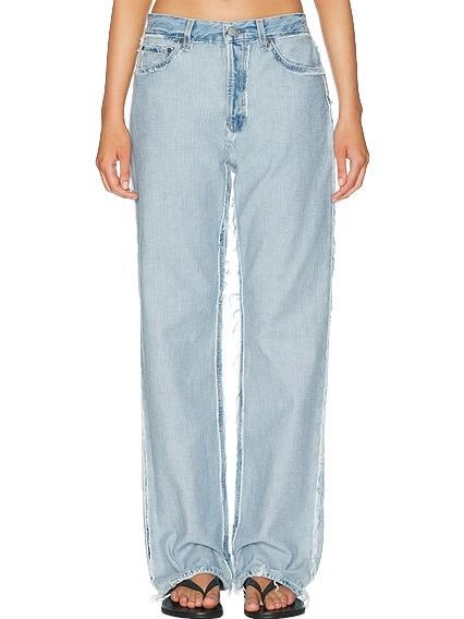Acne Studios Pazer Straight Leg - Light Blue