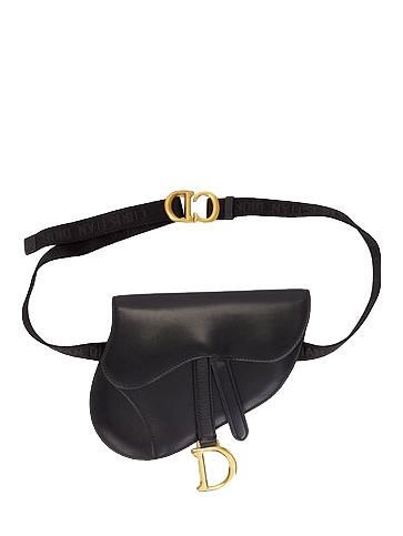 Dior Saddle Belt Bag - Black