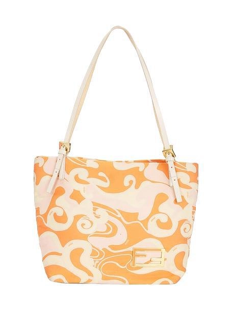 Fendi Psychedelic Tote Bag - Orange