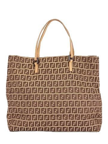 Fendi Zucchino Tote Bag - Neutral