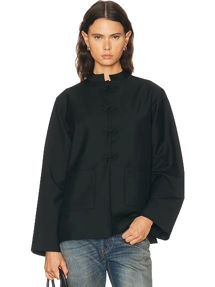 RÓHE Pankou Closure Top - Black
