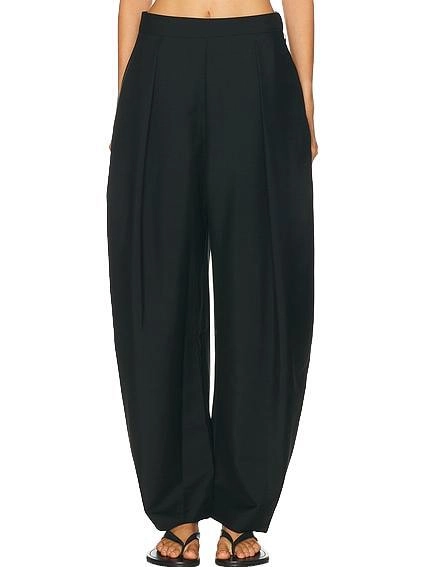 RÓHE Puck Sculptural Tailored Trouser - Black