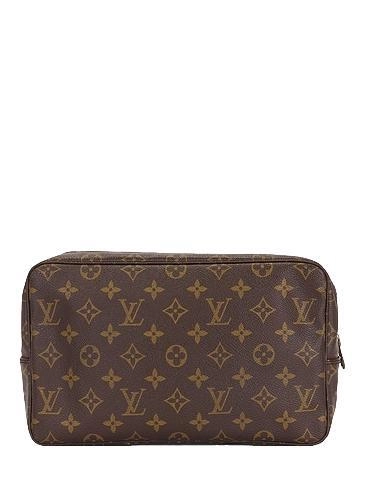 LOUIS VUITTON Trousse Toilette 28 Pouch - Brown