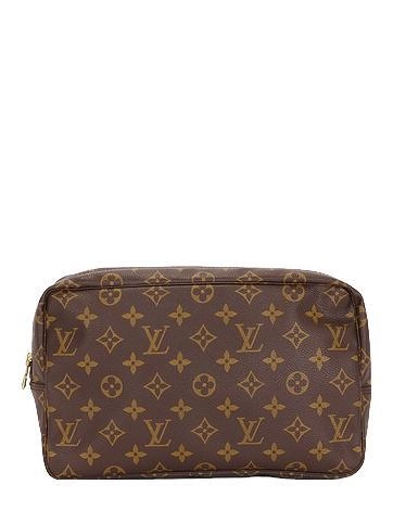 LOUIS VUITTON Trousse Toilette 28 Pouch - Brown