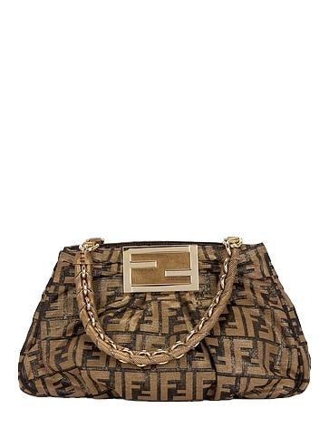 Fendi Zucca Mia Tote Bag - Brown