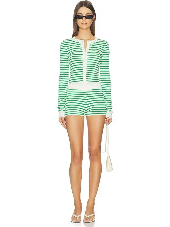 ALL THE WAYS Channing Knit Short Set In . Also - Multi