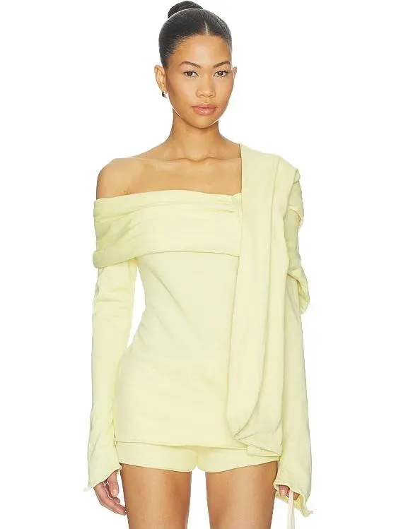 DEME BY GABRIELLA The Saki Top In . Also - Yellow
