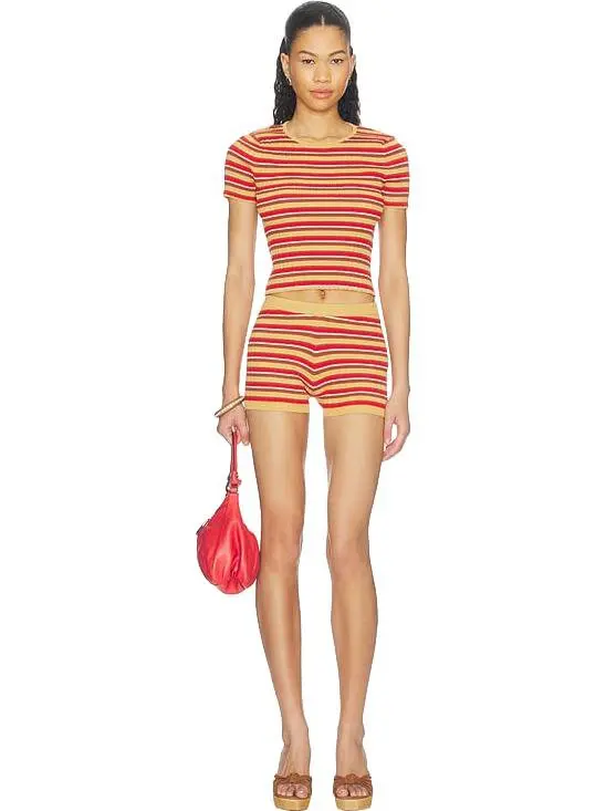 Superdown Rumera Knit Short Set In . Also - Multi