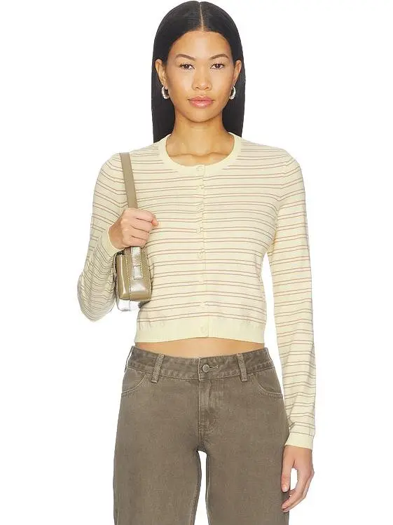 LOVERS AND FRIENDS Jaylin Stripe Cardigan - Multi