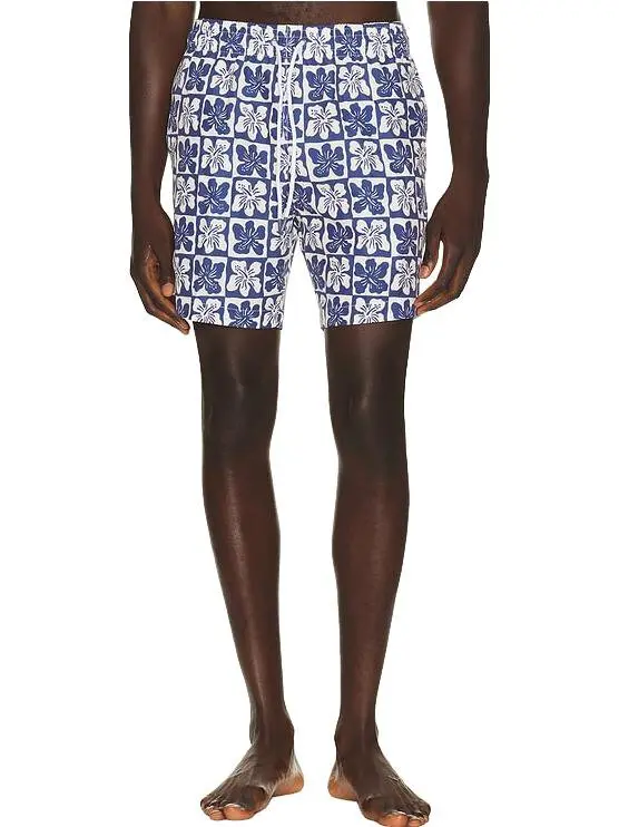 TRUNKS SURF & SWIM CO. Sano 6.5 Swim Short In . Also - Blue