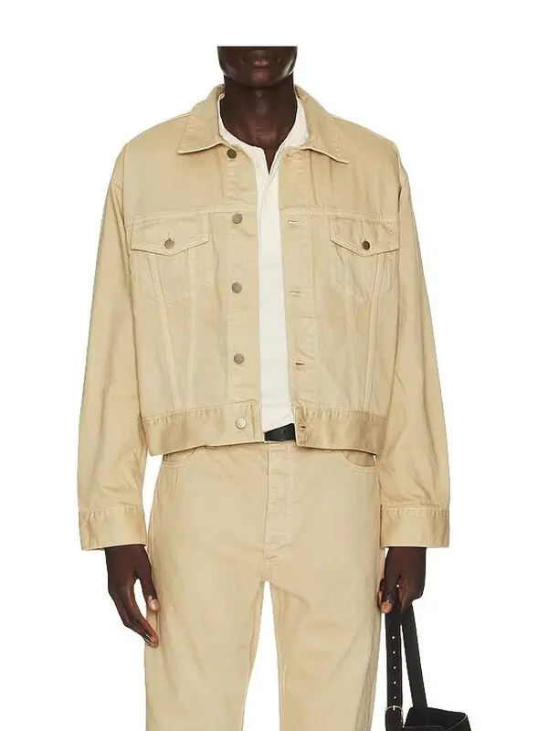 Fear Of God Classic Denim Jacket In . Also - Brown