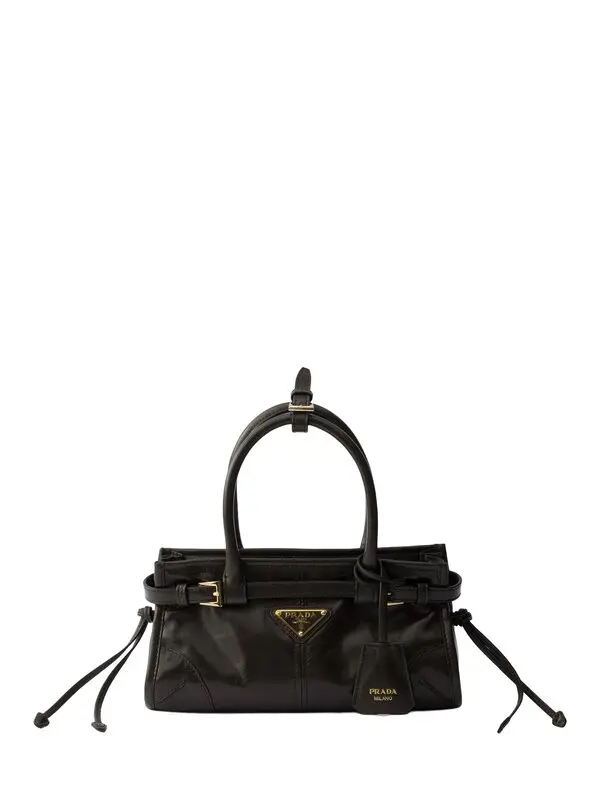 Prada Bonnie Leather Mini-bag - Forest