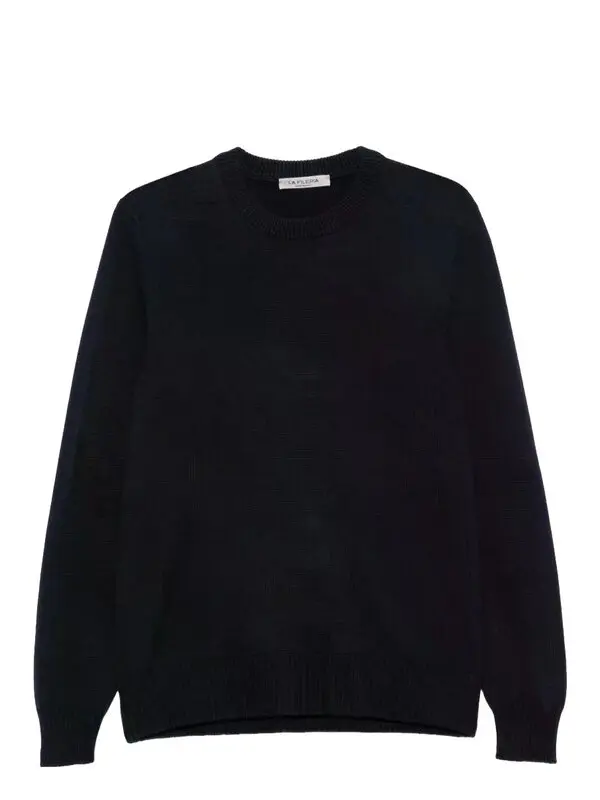 FILERIA Crew-neck Sweater - Blue