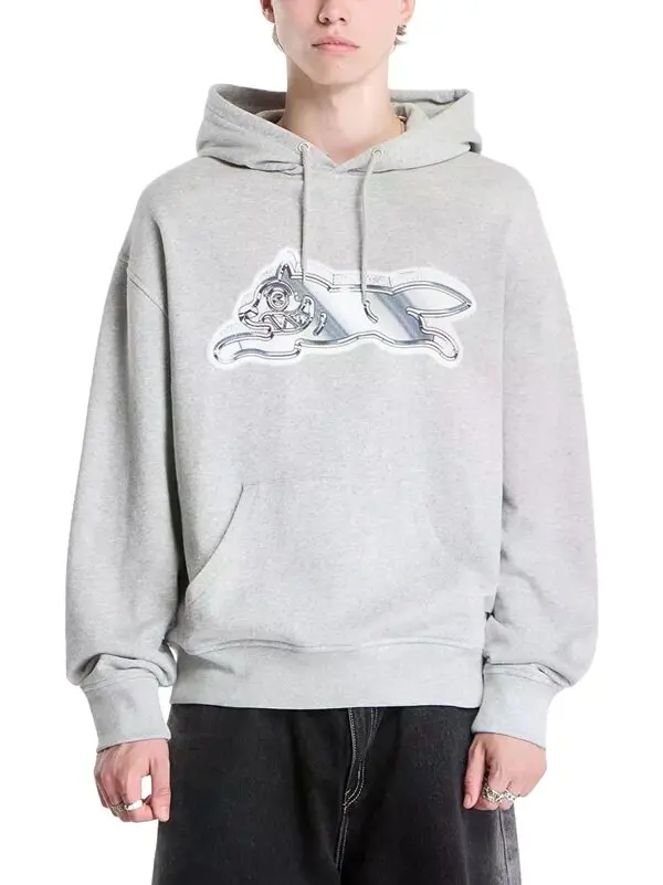 BILLIONAIRE BOYS CLUB - ICE CREAM Running Dog Cotton Hoodie - Grey