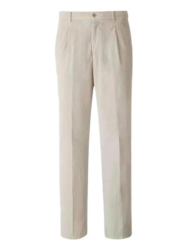 Marco Pescarolo Corduroy Tailored Trousers - Neutrals